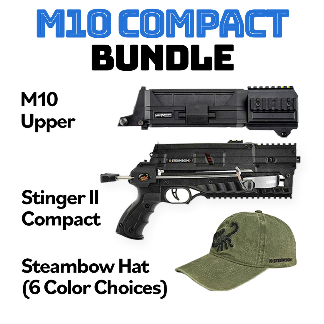 AR-Series M10 Compact Bundle – Steambow Inc