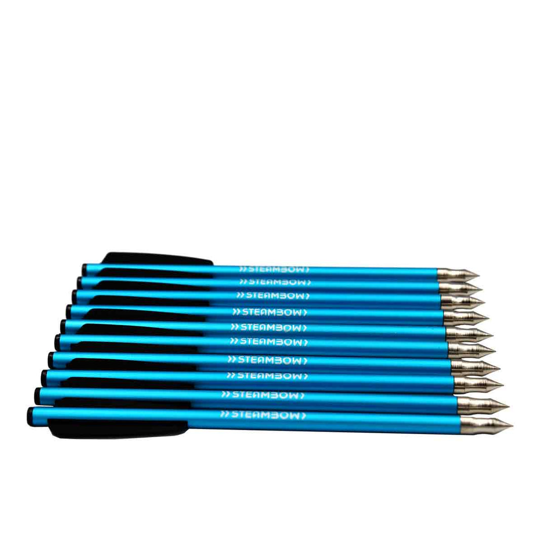 AR-Series Aluminum Target Arrows – Set of 10 – Steambow Inc
